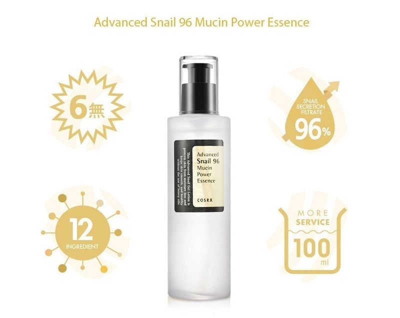 Cosrx Advanced Snail 96 Mucin Power Essence - HallYu Cosmetics